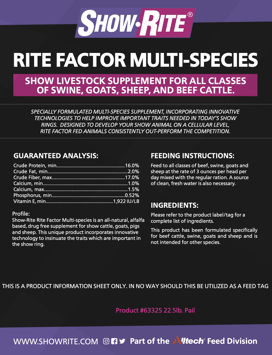 Show-Rite – Matthews Feed and Grain